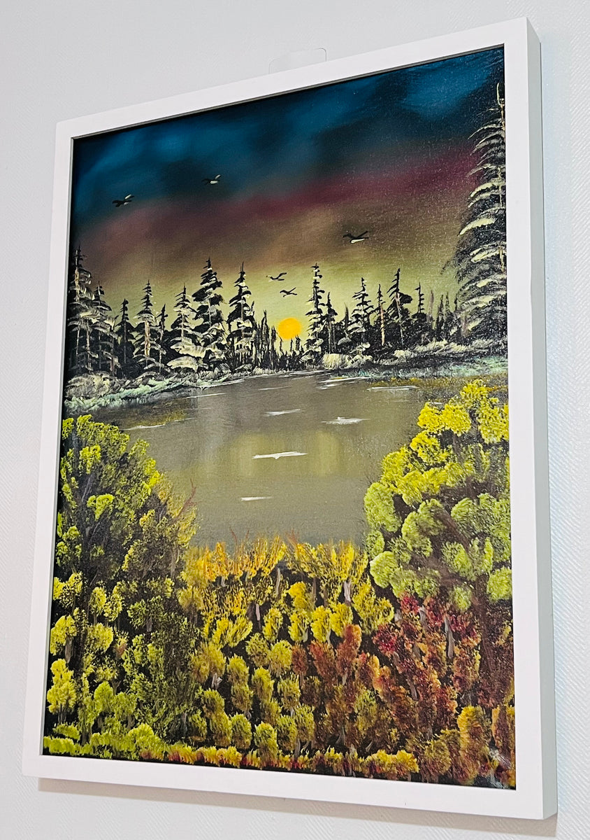 Whispering Sunset Serenity – AVA's Artistry Studio