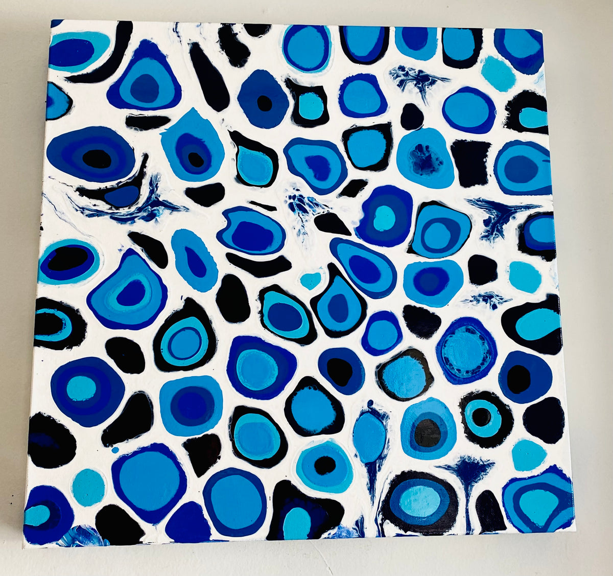 Variants of Blue Dots – AVA's Artistry Studio